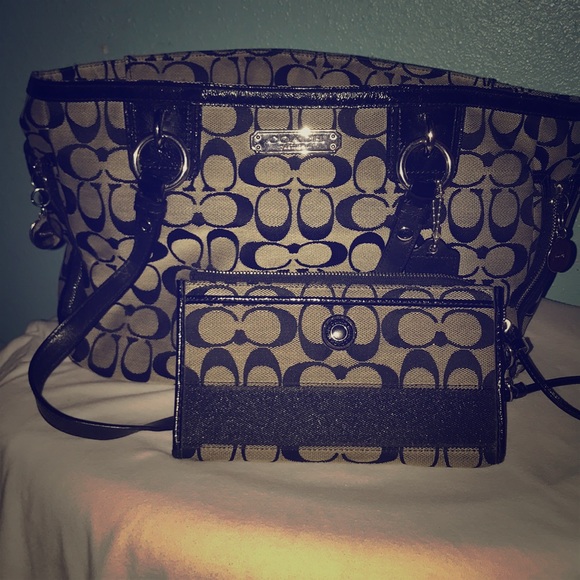 Coach | Bags | Coach Purse With Matching Wallet | Poshmark